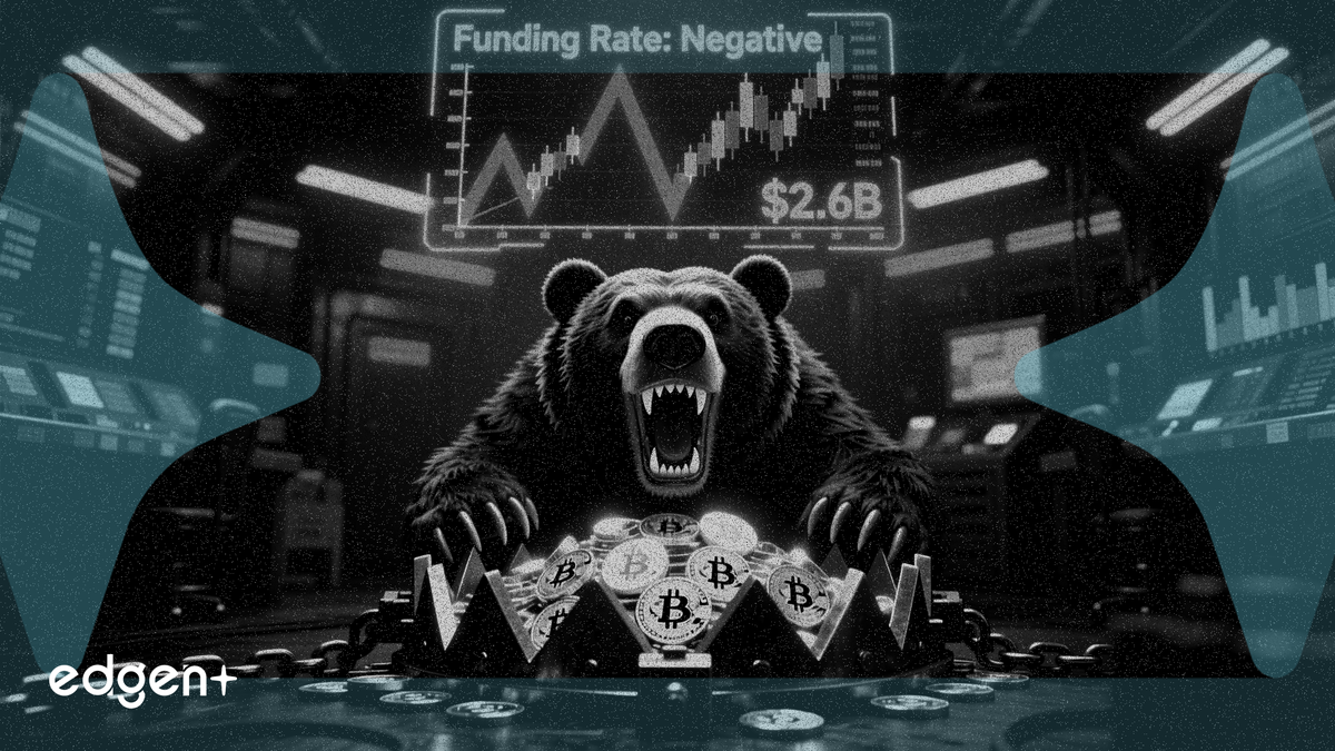 Bitcoin bears face $2.6B trap as funding rate turns negative