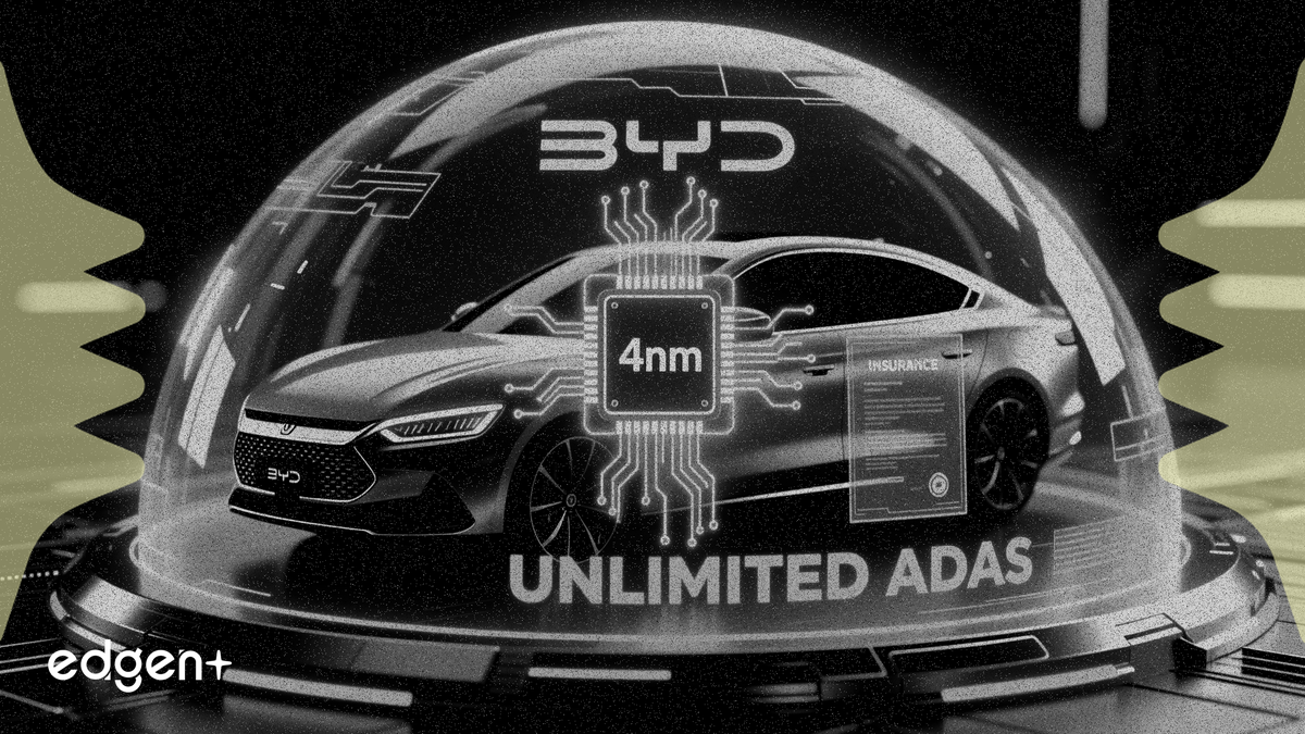 BYD launches 4nm driving chip and unlimited ADAS insurance