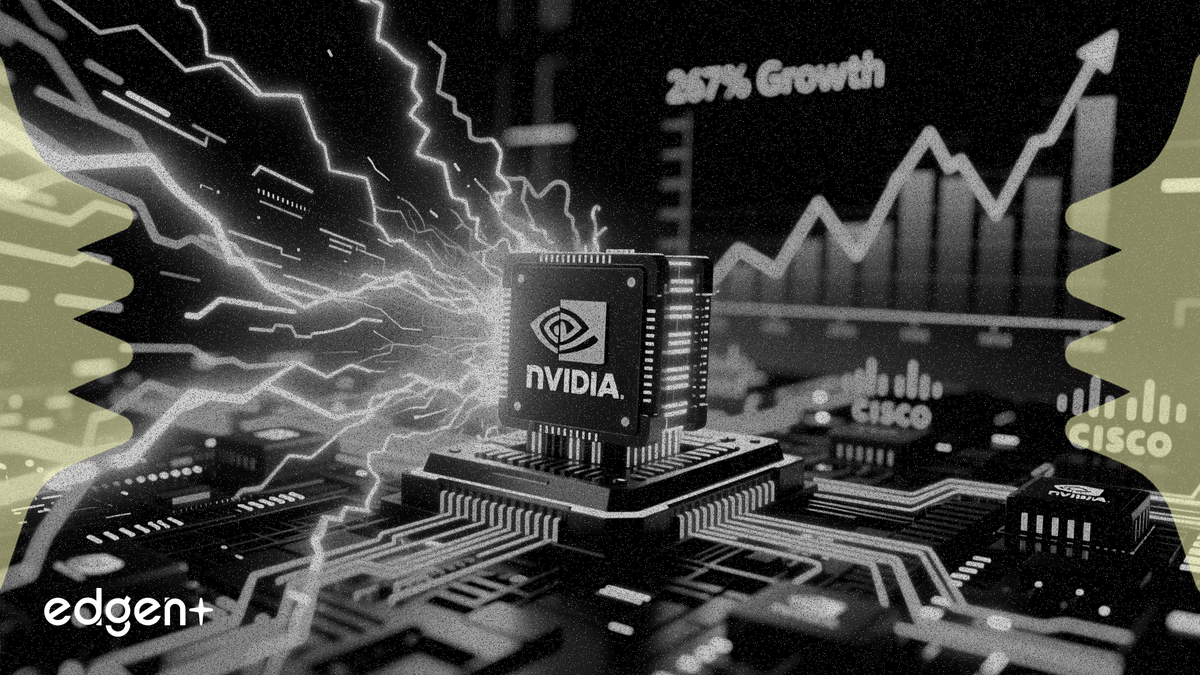 Nvidia Networking Revenue Surpasses Cisco After 267% Growth