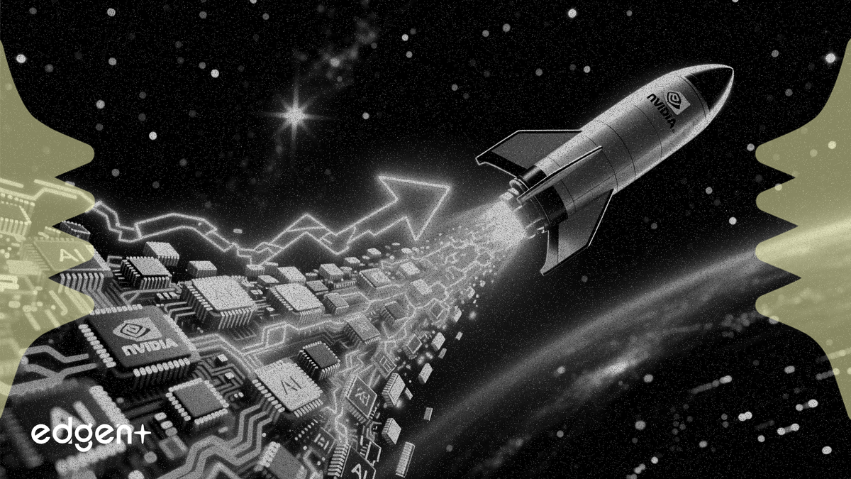 英伟达股价随 SpaceX 交易锁定 22 万枚 AI 芯片大涨 6%