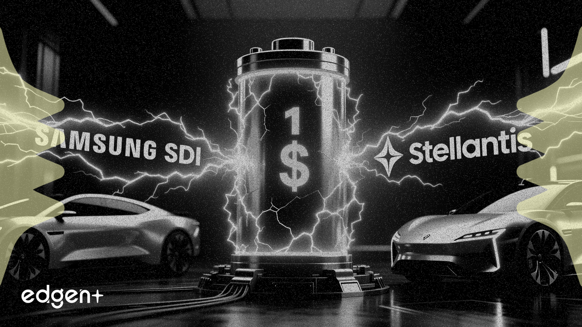 Samsung SDI Pours $1.05B Into Stellantis EV Battery JV