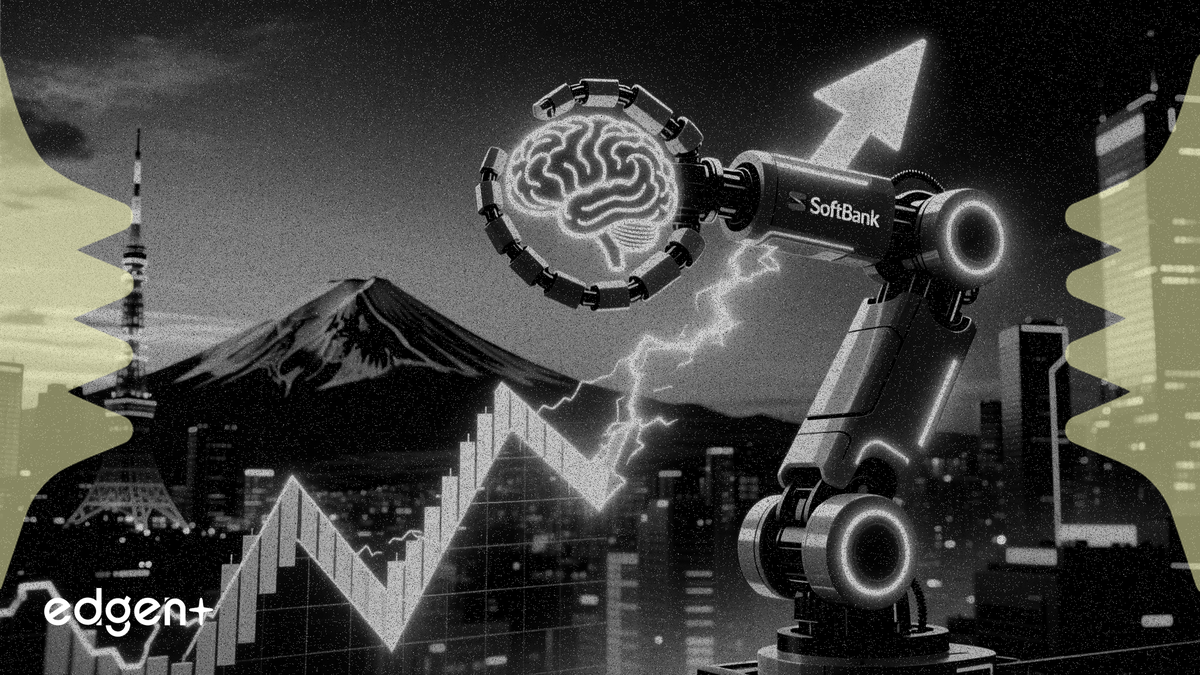 SoftBank stock surges 13% as AI bets converge in Tokyo rally
