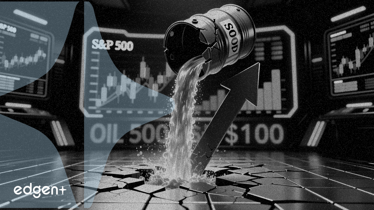 S&P 500 hits record high as Iran deal hopes send oil below $100